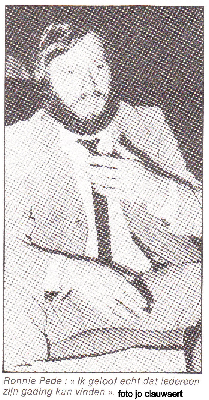 14 ronnie pede – dagelijks iets degelijks