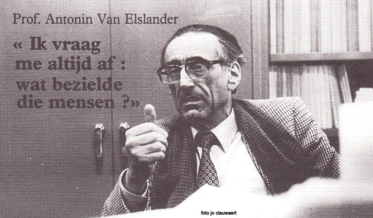 35 jaar geleden: prof.Van Elslander op emeritaat… – dagelijks iets ...