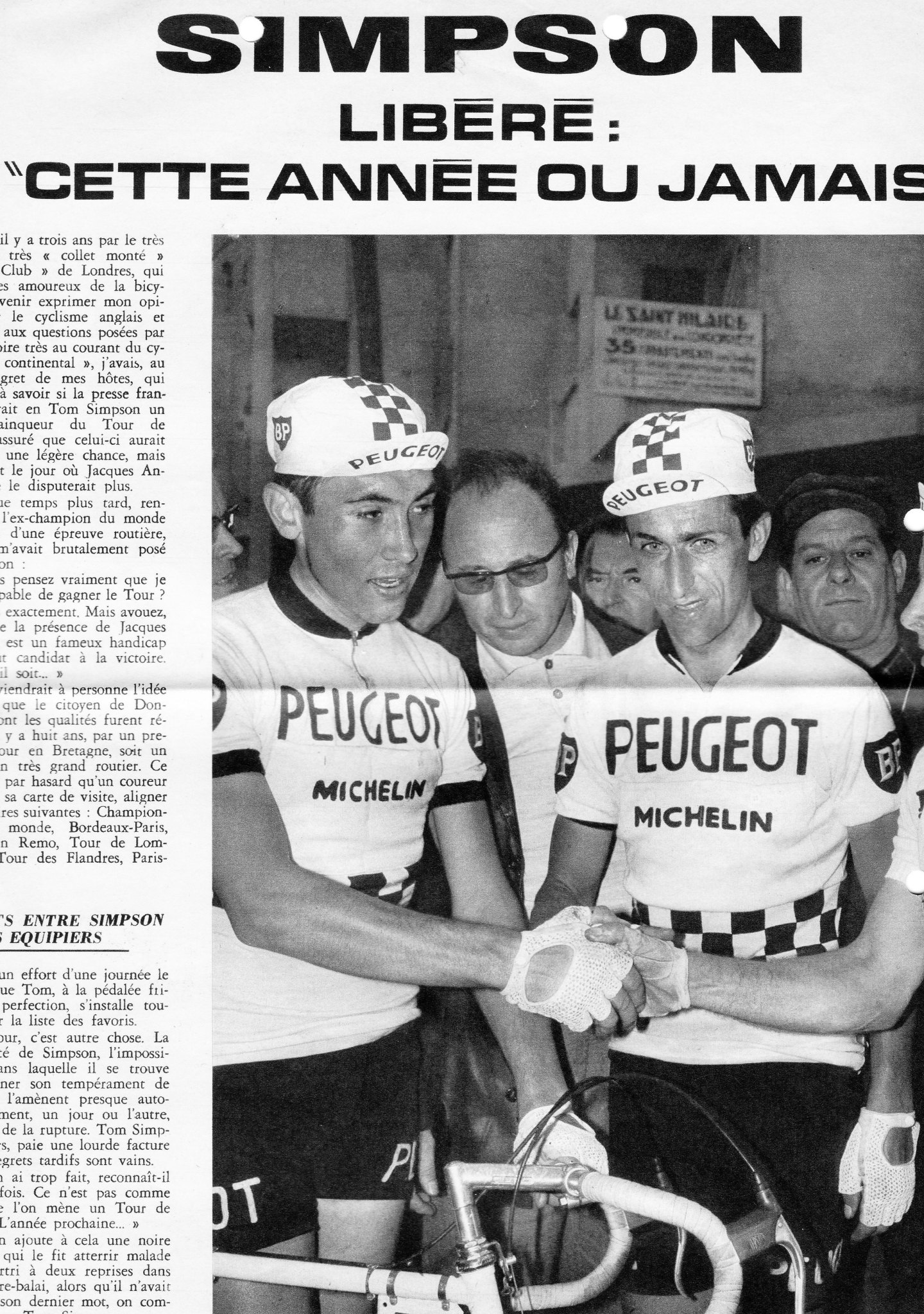 Tom Simpson (1937-1967) – dagelijks iets degelijks